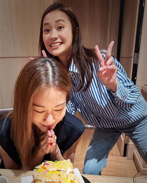 鄧麗欣開生日p同tvb星二代花旦攬住合照 網民驚訝原來咁friend 事事如意生活網站