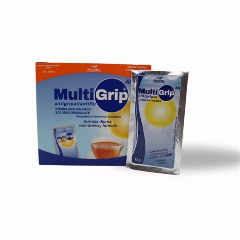Multi Grip® Am X 20 Sobres Grupo Razel Laboratorio De Medicamentos