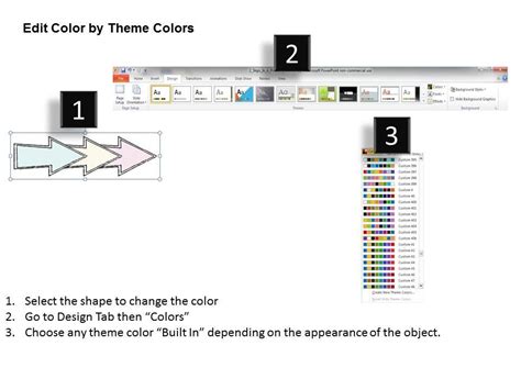 0614 business ppt diagram sequential representation of steps powerpoint