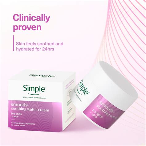 Simple Face Cream Soothing Water 50ml Morrisons Online Groceries And Offers