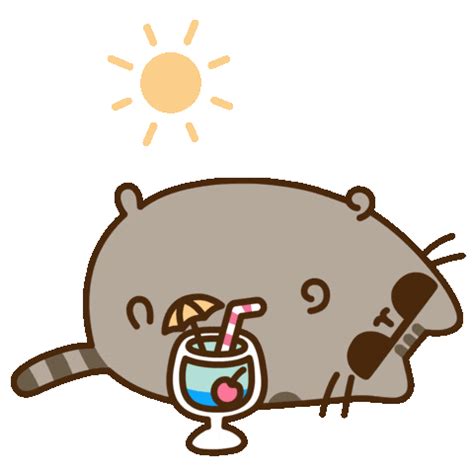 Relaxing Long Weekend Sticker By Pusheen For Ios And Android Giphy