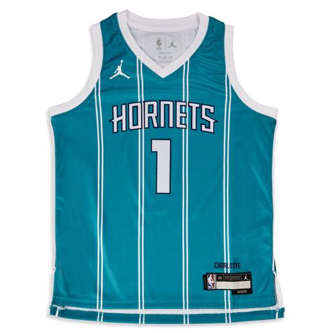 Lamelo Ball Hornets Boys Icon Swingman Jersey Rapid Teal Mystique