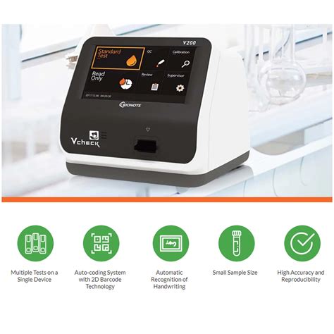 Kane Veterinary Supply V200 Vcheck Blood Analyzer