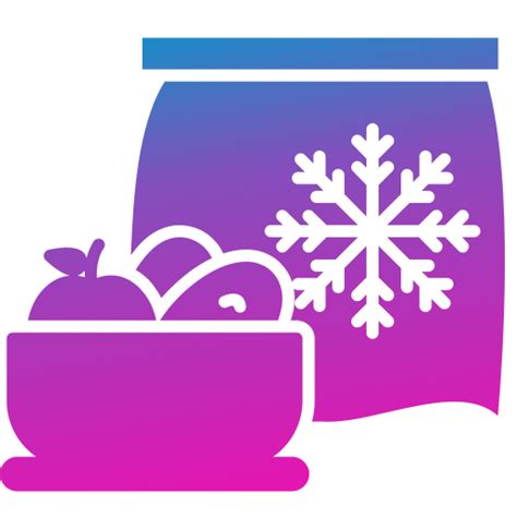 Frozen Goods Generic Flat Gradient Icon