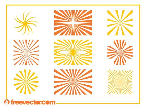 Starburst Patterns Graphics Vector Art And Graphics