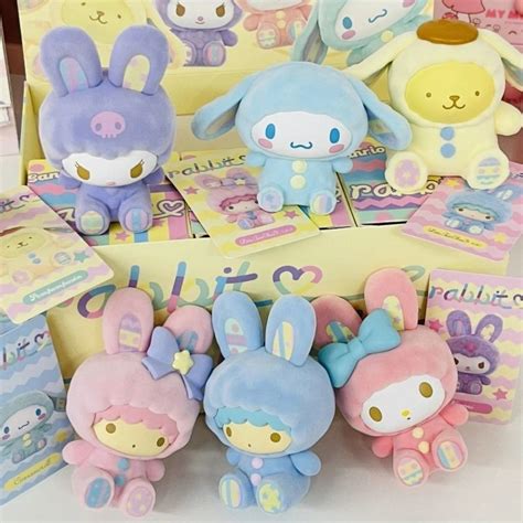 Miniso Sanrio Rabbit Series Blind Box Bilnd Box Doll Cinnamoroll Kuromi