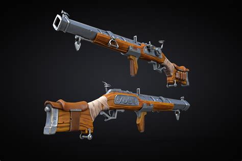 Stylized Musket Blunderbuss Rifle 3d 무기 Unity Asset Store