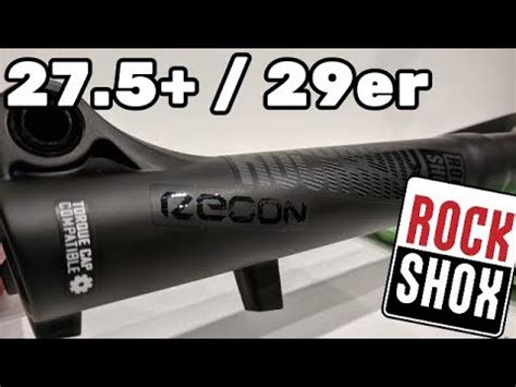 New Rockshox Recon Rl Suspension Fork Review And Features Youtube