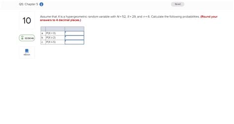 solved assume that x is a hypergeometric random variable