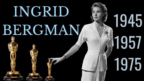 Ingrid Bergman Oscar