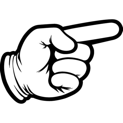 Pointing Finger Vector Art Icons And Graphics For Free Download
