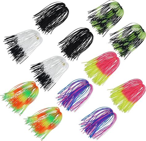 612 Bundles Silicone Skirts Rubber Skirts For Rubber Jig