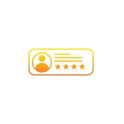 Premium Vector Rating Icon