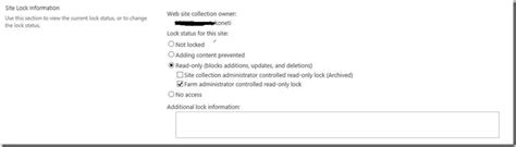 How To Lock A Site In Sharepoint 2013 Configure Quotas And Locks Sharepoint Pals
