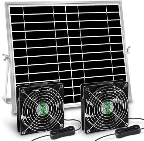 Spartan Sol Solar Ventilation Fan Universal Fit For 3