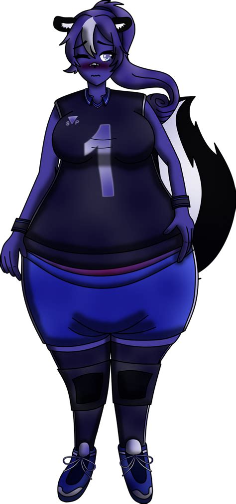 Sawyer The Blueberry Skunk Girl By Randomwaifuinflator On Deviantart