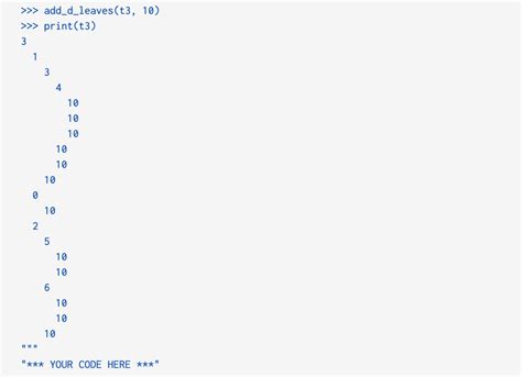 Solved Implement Add D Leaves A Function That Takes In A Chegg