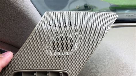 Replacing A Speaker Grill And Tweeter Mercedes Benz E320 E430 W210