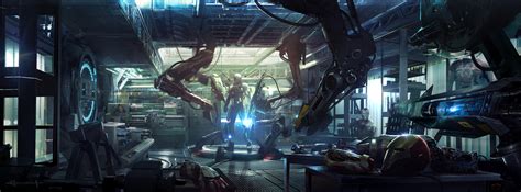 Roberto F Castro Avengers Tower Interior