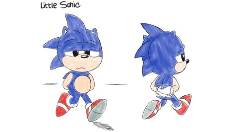 Little Sonic By Vid Guy20 On Deviantart