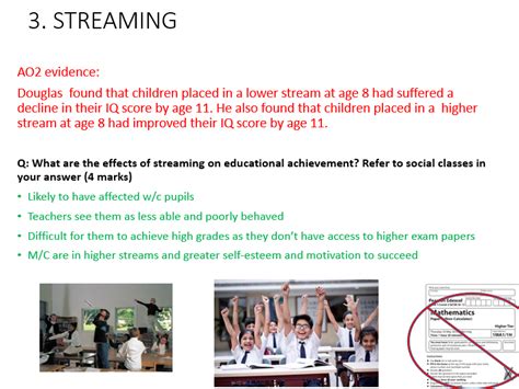 Aqa Sociology Class Differences Education Internal Teaching Resources