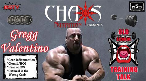 Gregg Valentino Gear Clomid Hcg Pre Workout Oatmeal Carb Muscle Sport