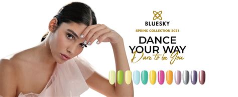 Bluesky Gel Nail Polish Set Dance Your Way Spring 2021 Collection