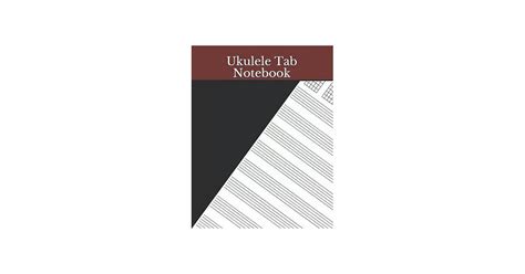 博客來 Ukulele Tab Notebook Blank Ukulele Tab Notebook Blank Ukulele Tablature Music Manuscript
