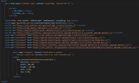 Render Folium Maps In Python Flask Server