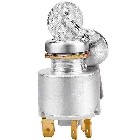 Ignition Switch Universal 12v Engine Start Switch 4 Position On Off Ignition Control Switch
