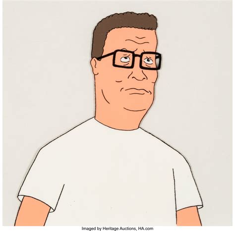 King Of The Hill Hank Hill Production Cel 20th Century Fox C Lot