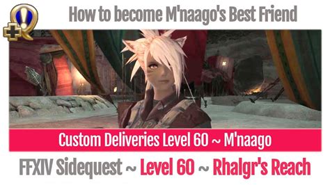 Ffxiv How To Become Mnaagos Friend Custom Deliveries Stormblood