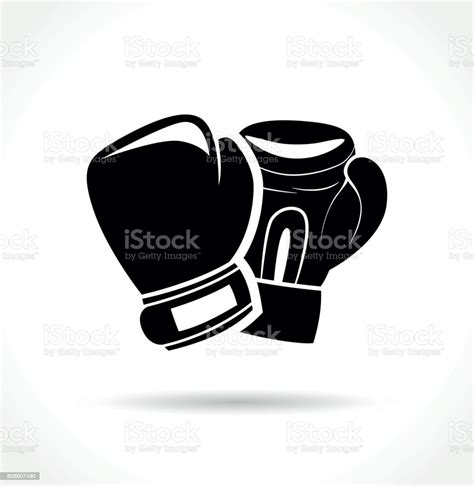 Boxing Gloves On White Background Stock Illustration Download Image