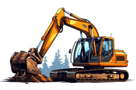 Premium Ai Image Dynamic Excavator Vector Art Unveiling The 32