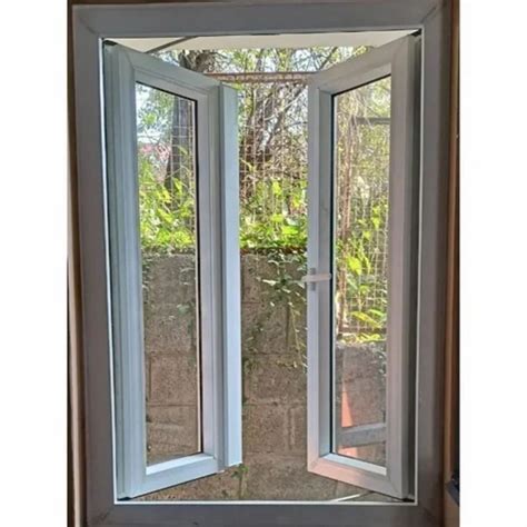 Upvc Hinged Glass Window At ₹ 500sq Ft Upvc Glass Window In
