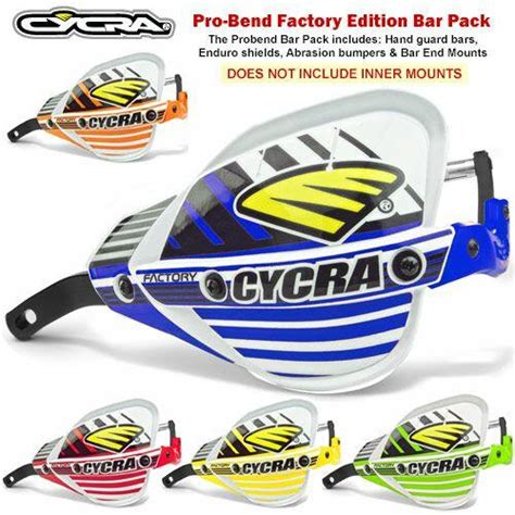 Cycra Hand Guard Bar Pack Probend Factory Edition