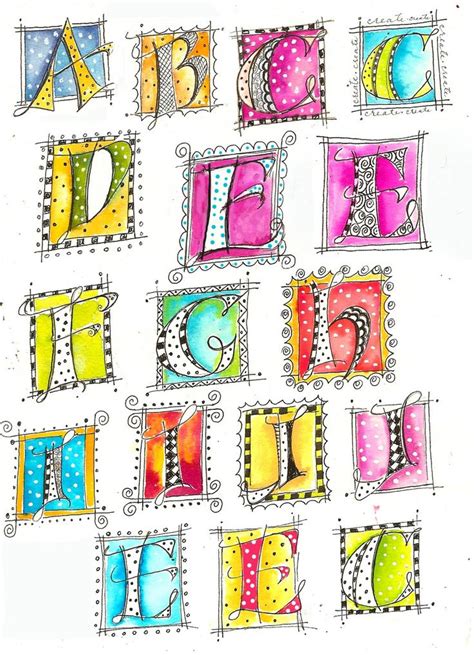 Creative Lettering Doodle Lettering Hand Lettering