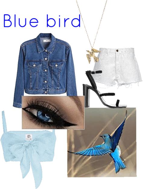Blue Bird Inspired Outfit Shoplook