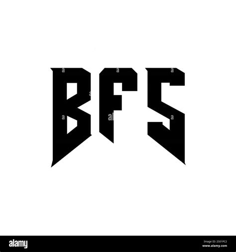 Bfs Letter Logo Design For Technology Company Bfs Logo Design Black