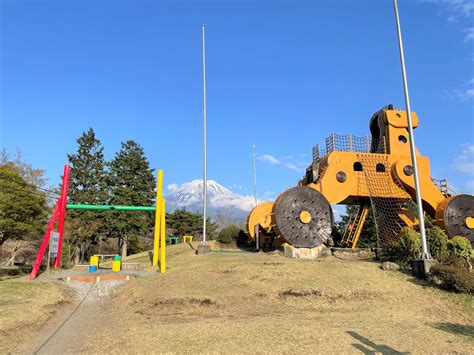 富士山の見えるアスレチックのある公園「朝霧高原もちや」で大はしゃぎ♪ がんばらない私時間