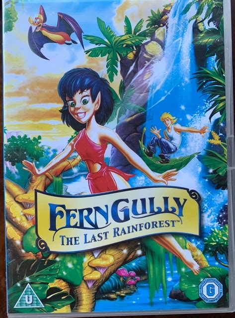 Ferngully The Last Rainforest Dvd 1992 Dessin Animé Famille Film