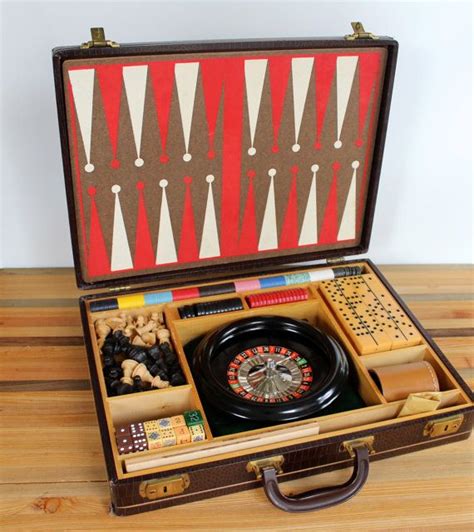 Vintage Game Set From Arthur Popper Inc