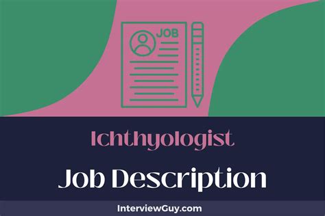 Ichthyologist Job Description Updated For 2026