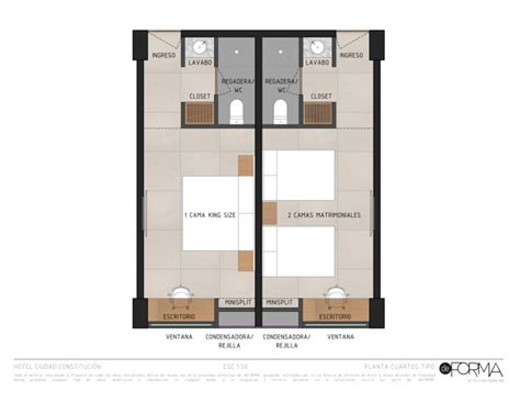 Foto Planta Cuartos Tipo De Deforma Arquitectura 258406 Habitissimo