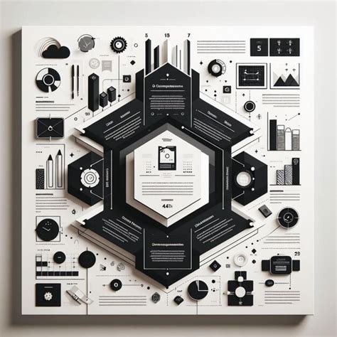 Premium Photo Minimalist And Simple Infographic Design