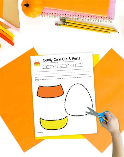 Candy Corn Craft Printable The Artisan Life