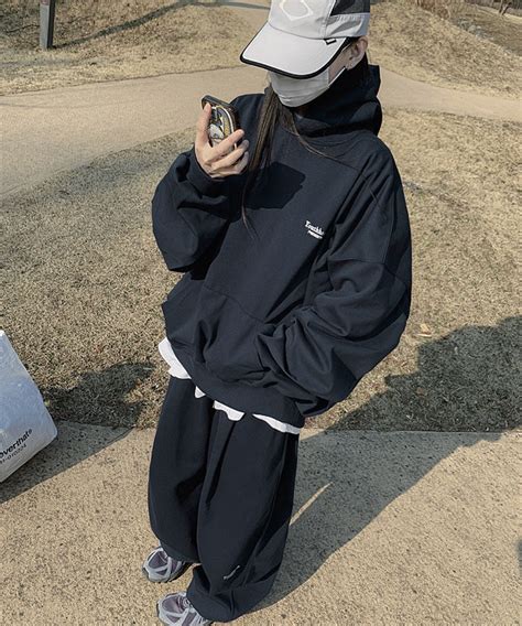 후드 조거 트레이닝세트 오버사이즈 벌룬핏 트레이닝복 박시 빅사이즈 츄리닝 셋업 트레이닝복세트 코디세트 와이드트레이닝세트 에이블리