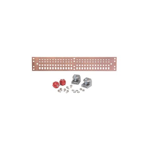 Copper Ground Buss Bar 14 In X 4 In X 24 In 64 Mm X 1016 Mm X 609