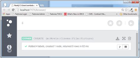 Neo4j Cql 创建标签