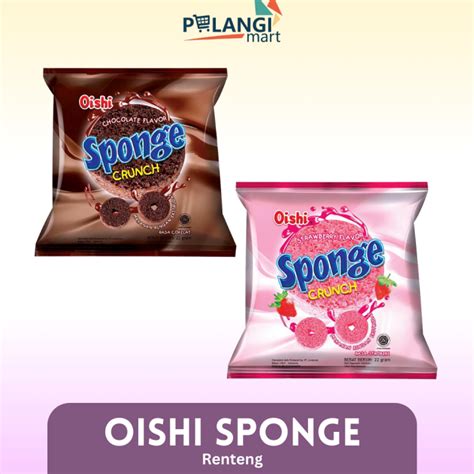Oishi Sponge Snack 10x9 Gr Lazada Indonesia